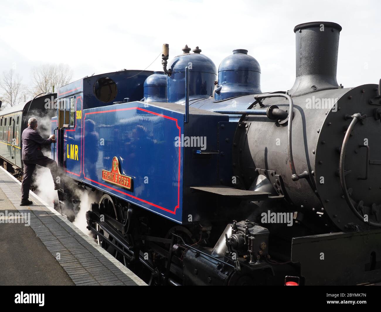 Steam train on the Kent and East Sussex Railway Stock Photo - Alamy