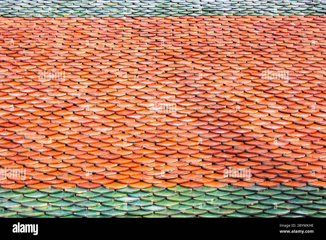 roof tile of thai temple pattern texture background Stock Photo - Alamy