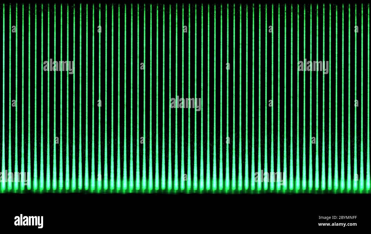 Abstract background, digital data, green matrix effect Stock Photo - Alamy