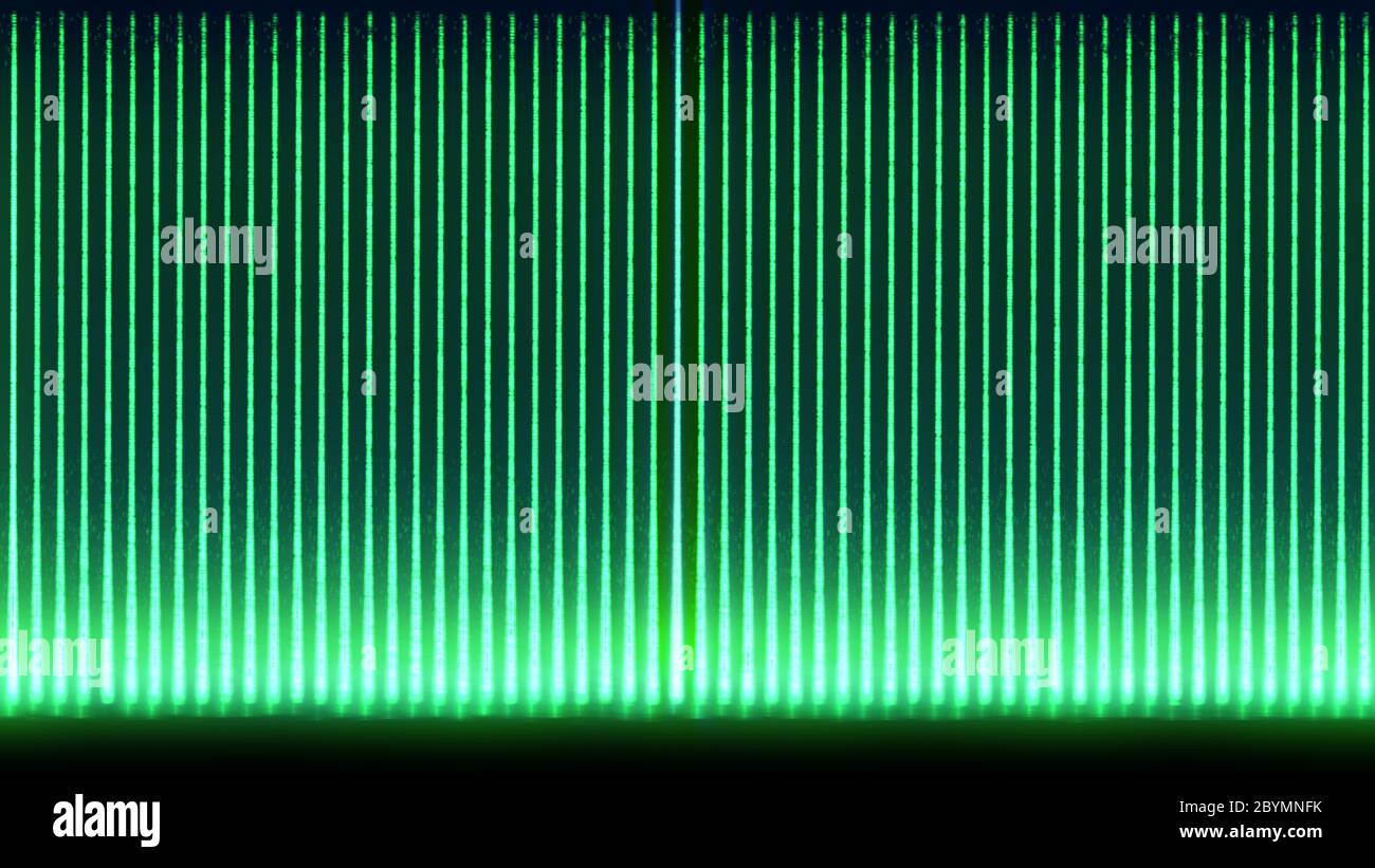 Abstract background, digital data, green matrix effect Stock Photo - Alamy