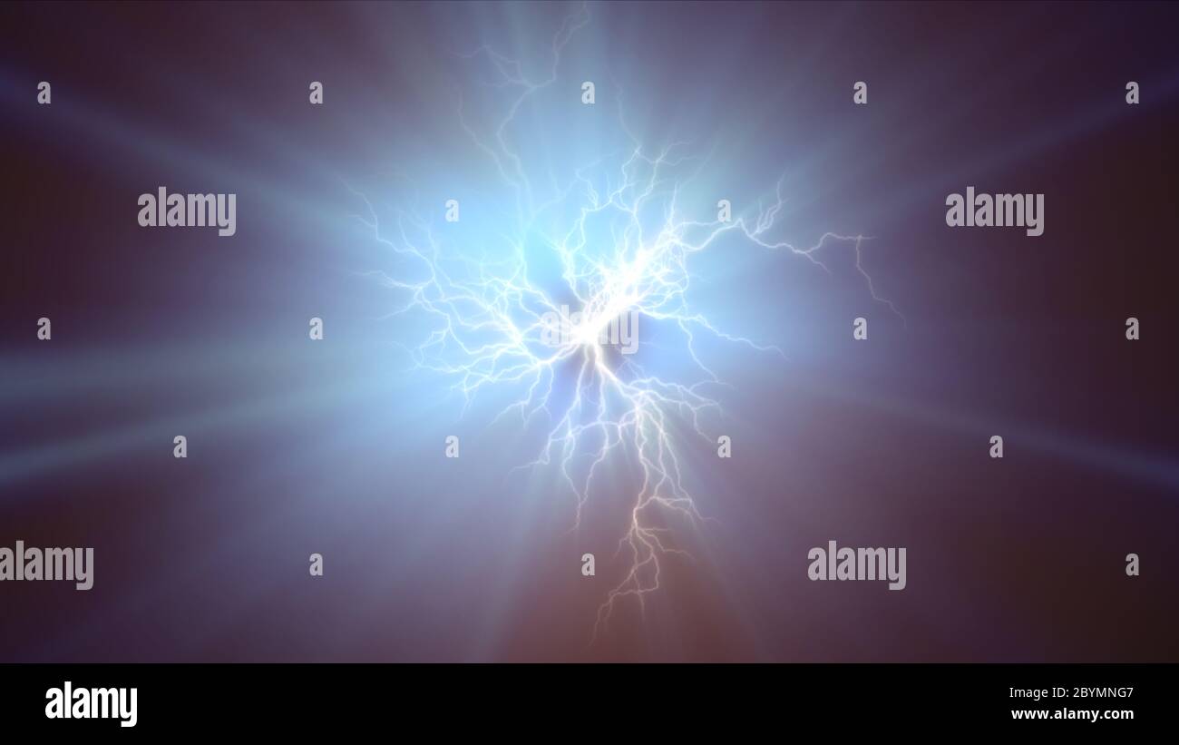 lightning bolt electricity abstract light background illustration Stock ...