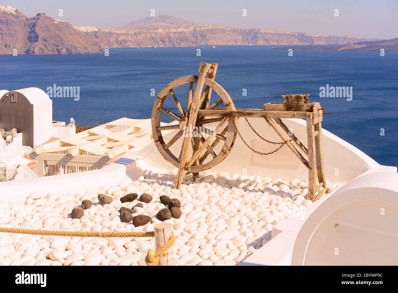 Santorini Spinning Wheel High Resolution Stock Photography and Images ...
