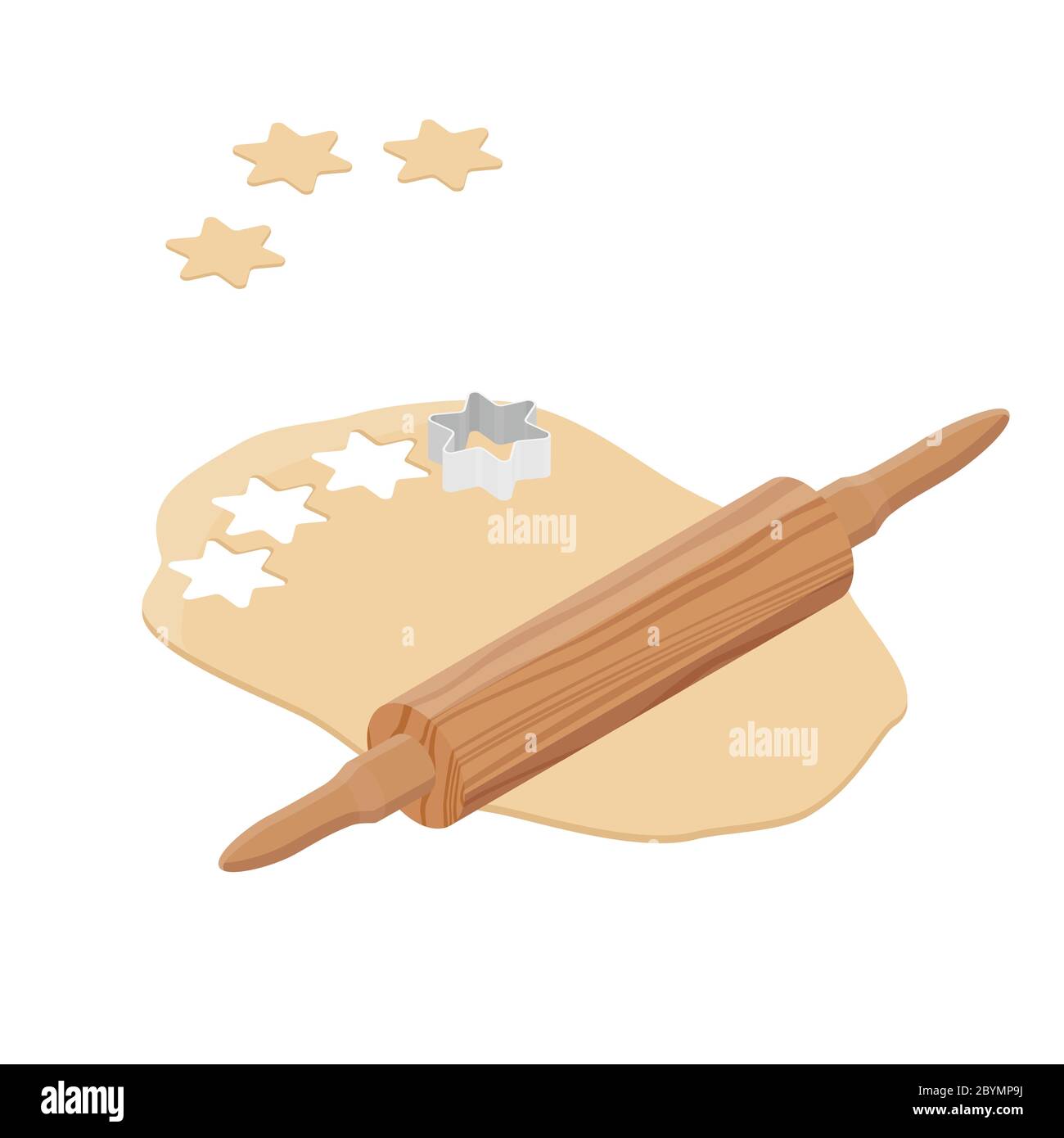 Cutter cutters shape form baking Stock Vector Images - Alamy