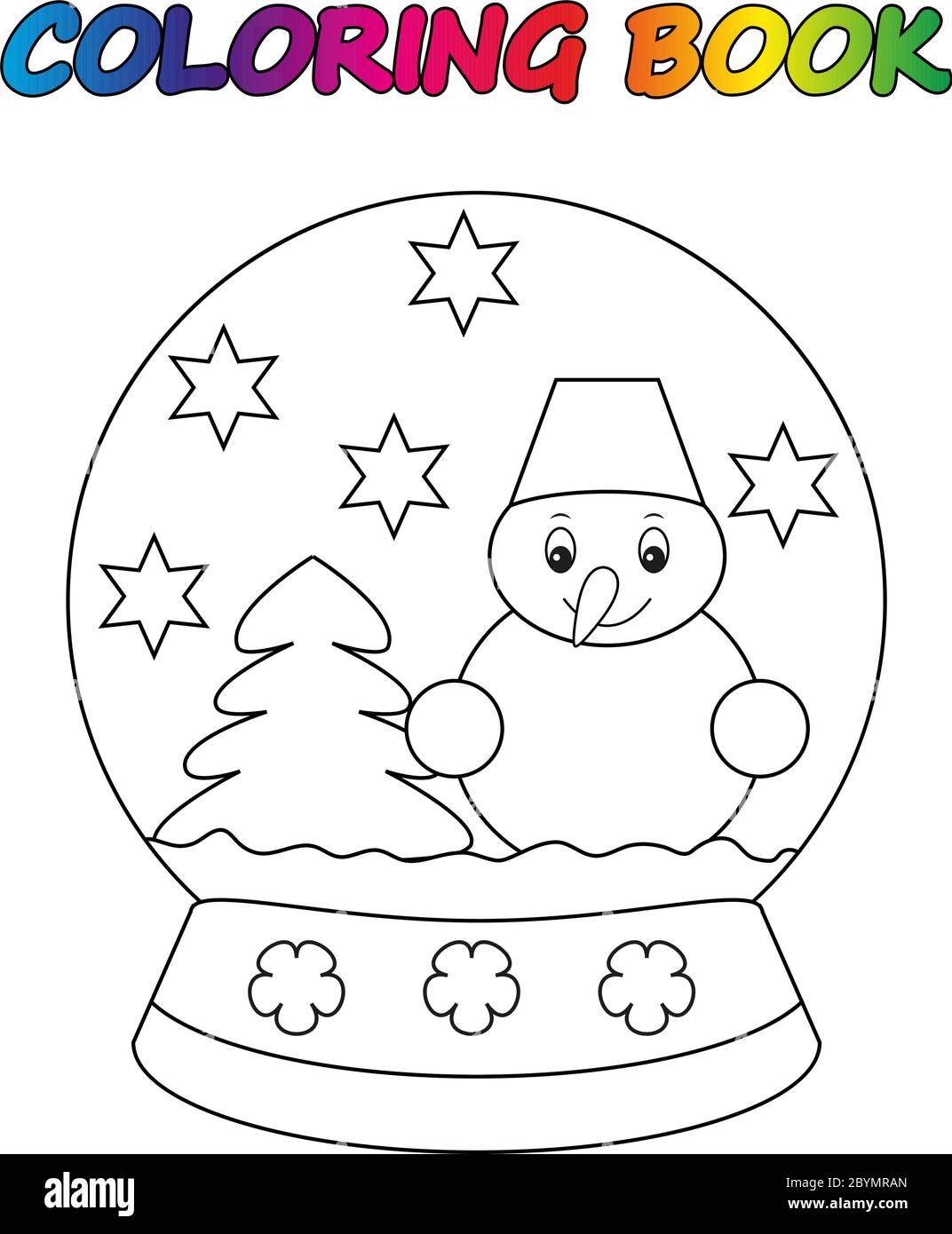coloring page. Worksheet. Game for kids - coloring book Stock Vector ...