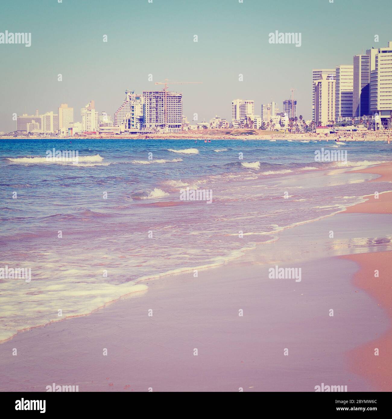 Tel aviv harbor hi-res stock photography and images - Alamy