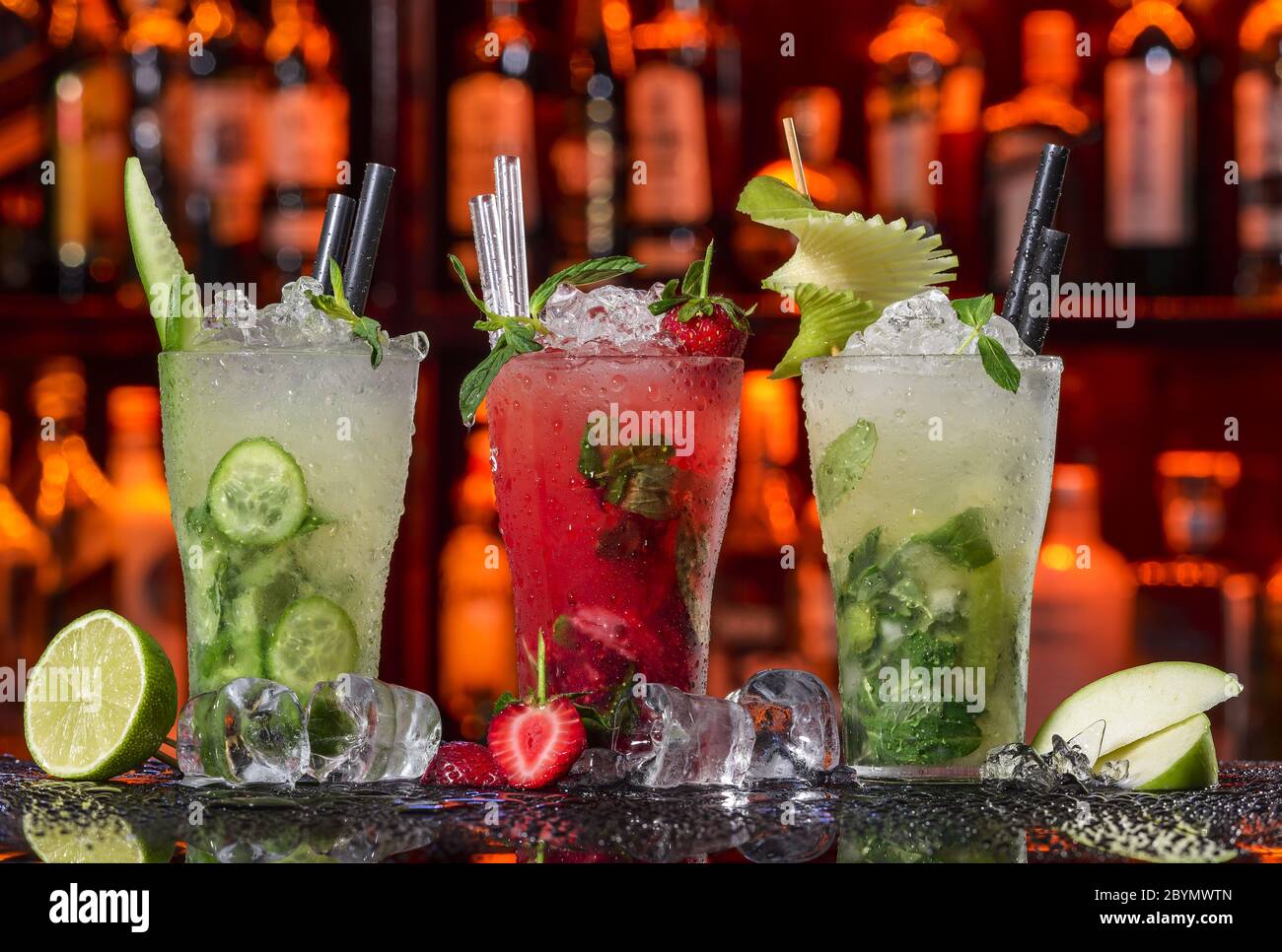Cocktails Collection - Mojito Stock Photo - Alamy