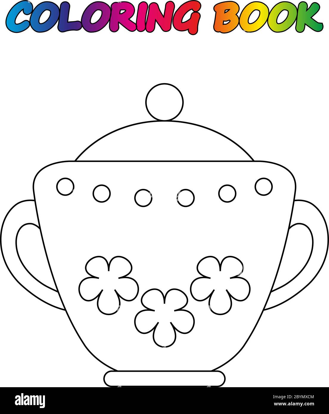 coloring page. Worksheet. Game for kids - coloring book Stock Vector ...