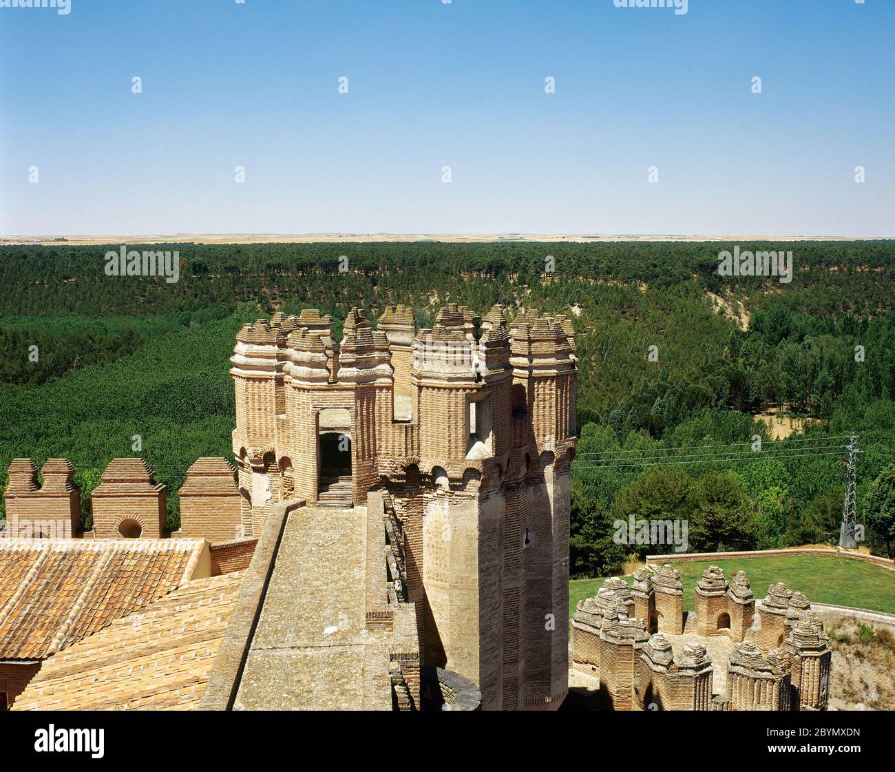Coca castle castile leon spain hi-res stock photography and images - Alamy