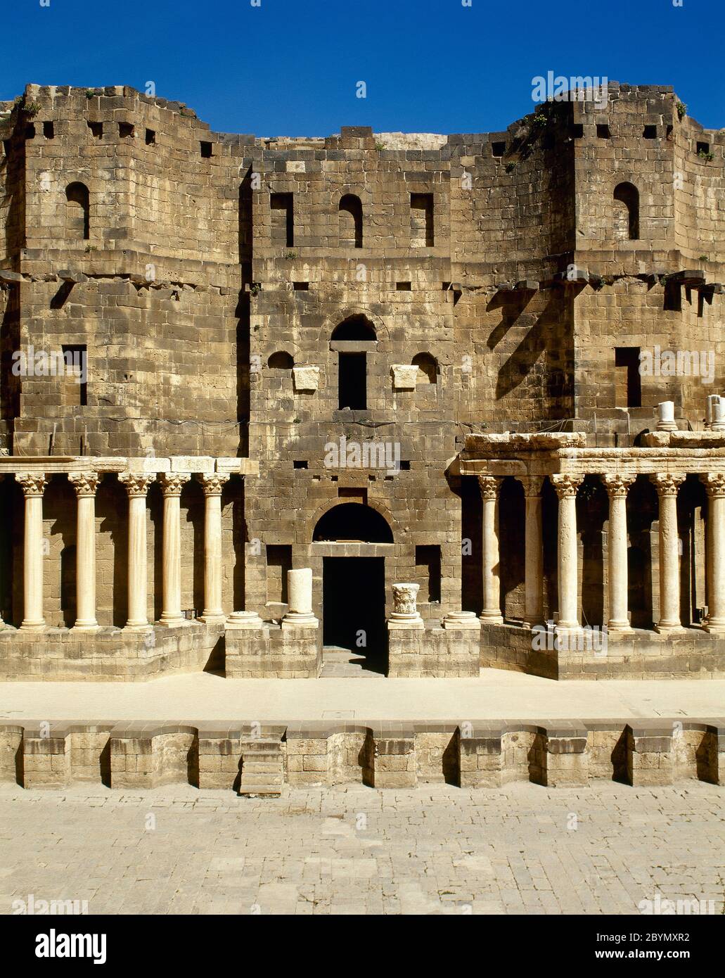 Syria bosra roman theatre hi-res stock photography and images - Alamy
