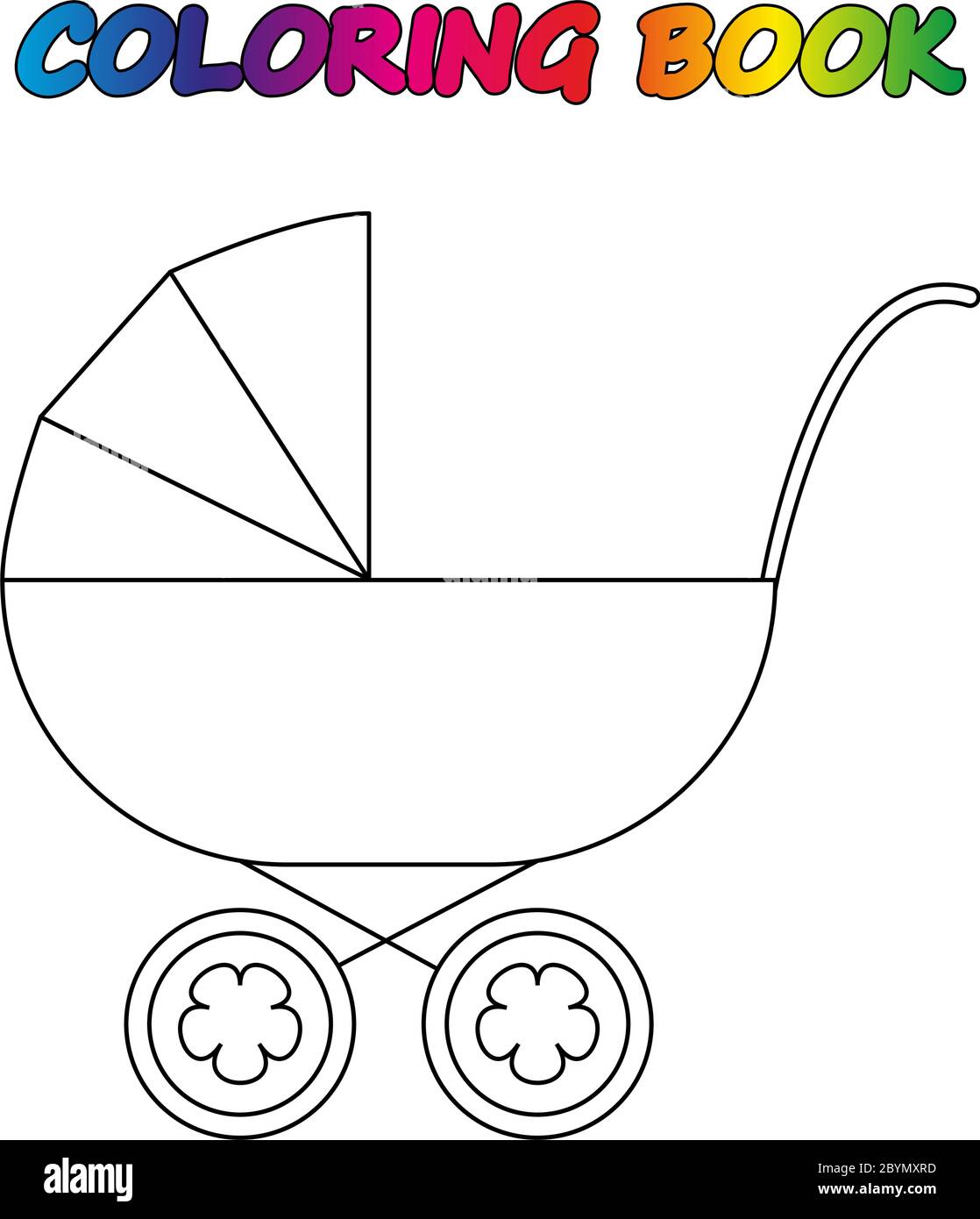Stroller Coloring Pages
