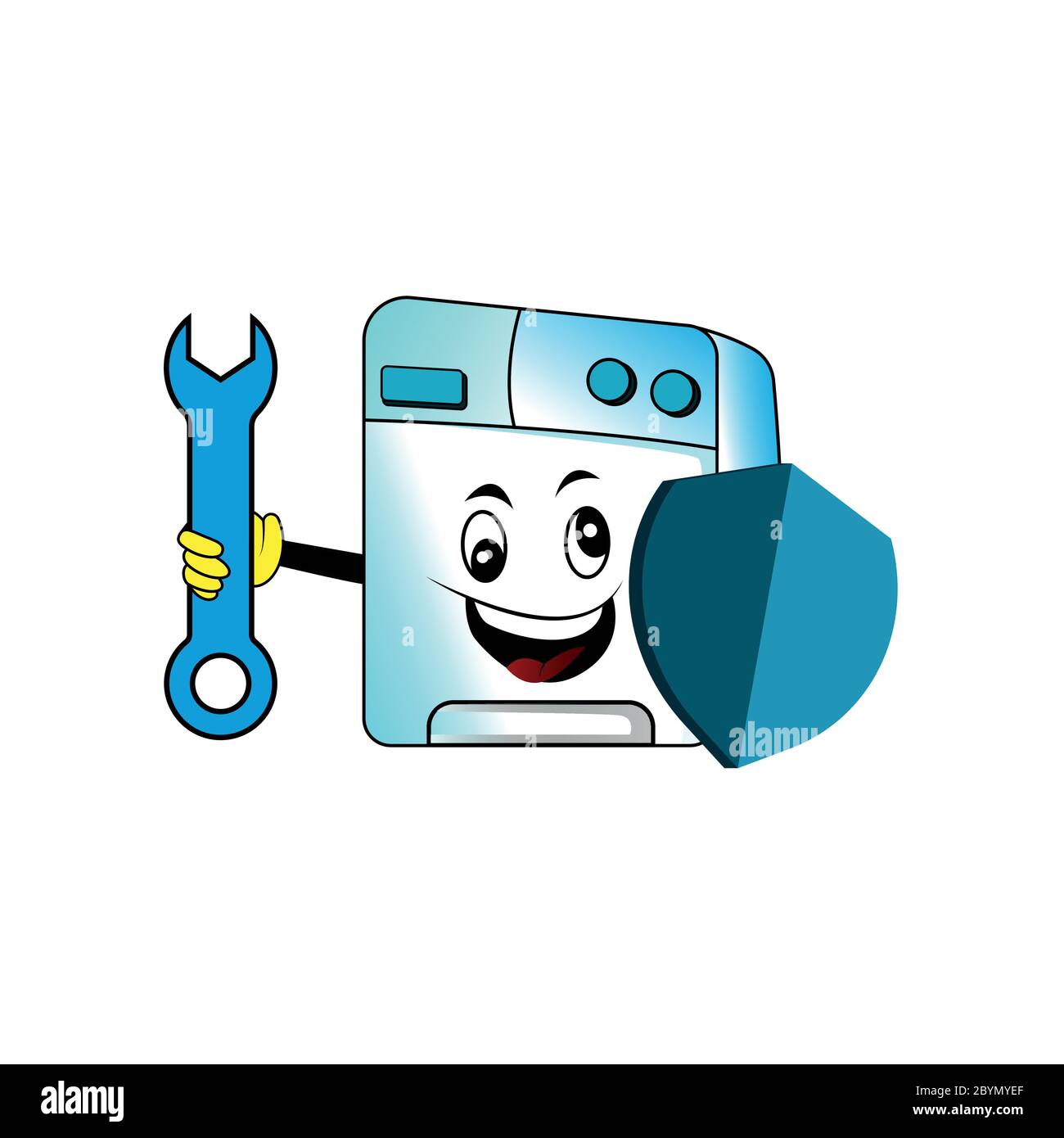 Cartoon Box Wrench