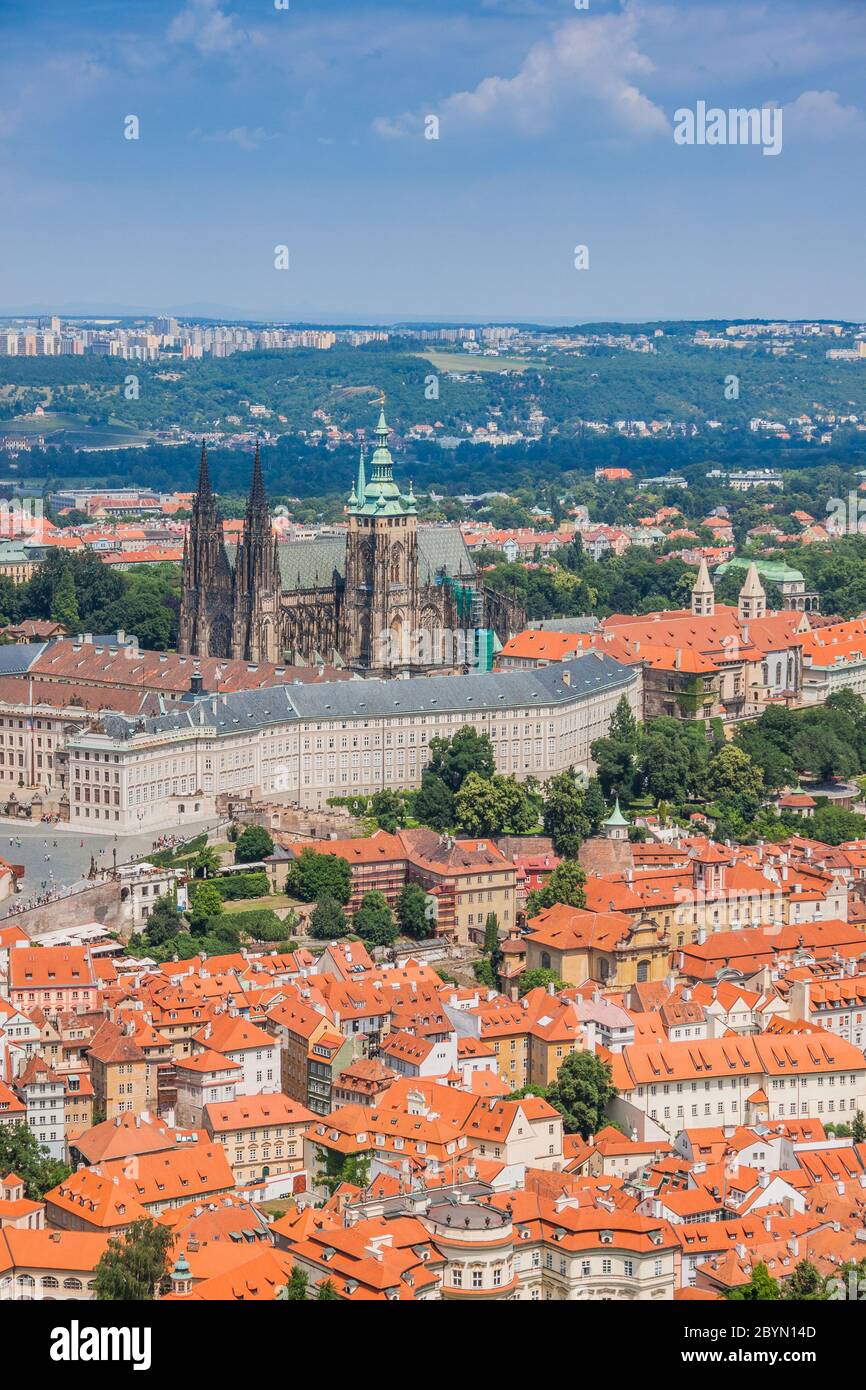Cityscape of Prague Stock Photo - Alamy