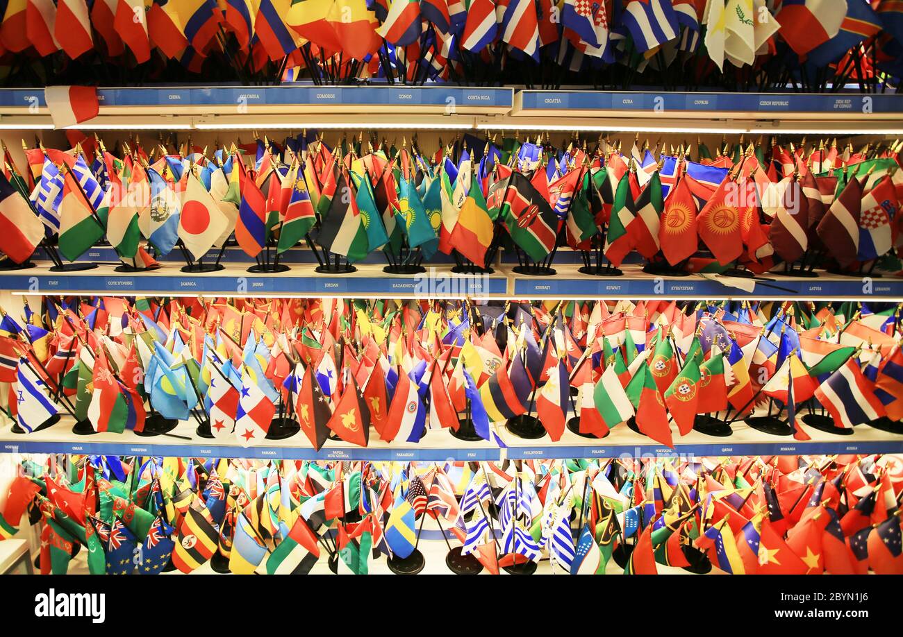 multi country flag Stock Photo - Alamy