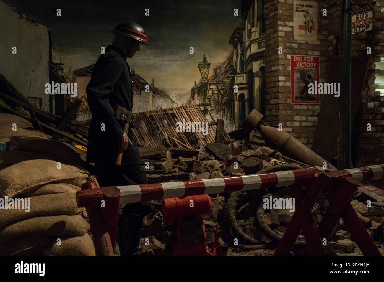 Auxiliary fire service war hi-res stock photography and images - Alamy