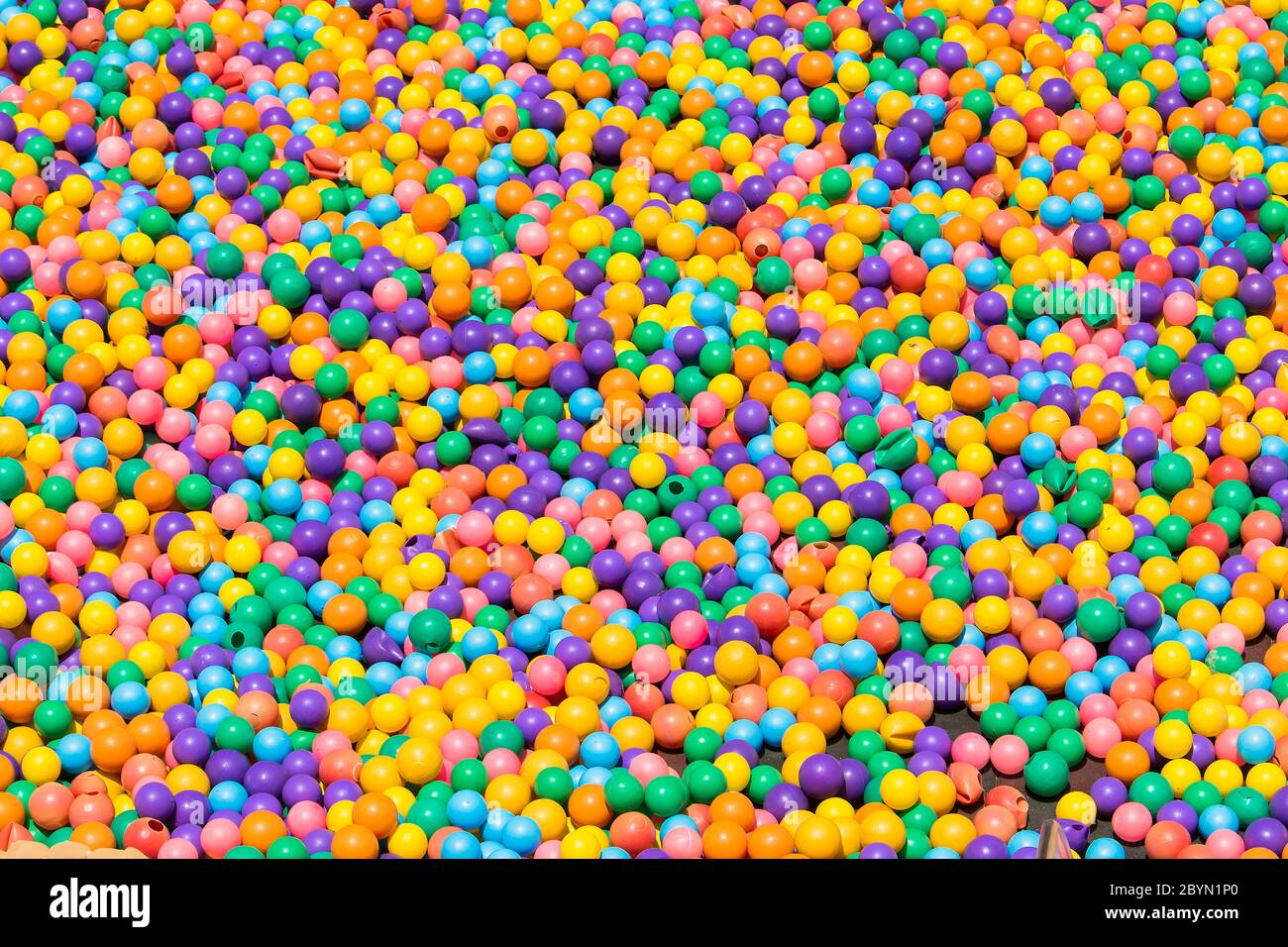 colorful plastic balls texture background Stock Photo - Alamy