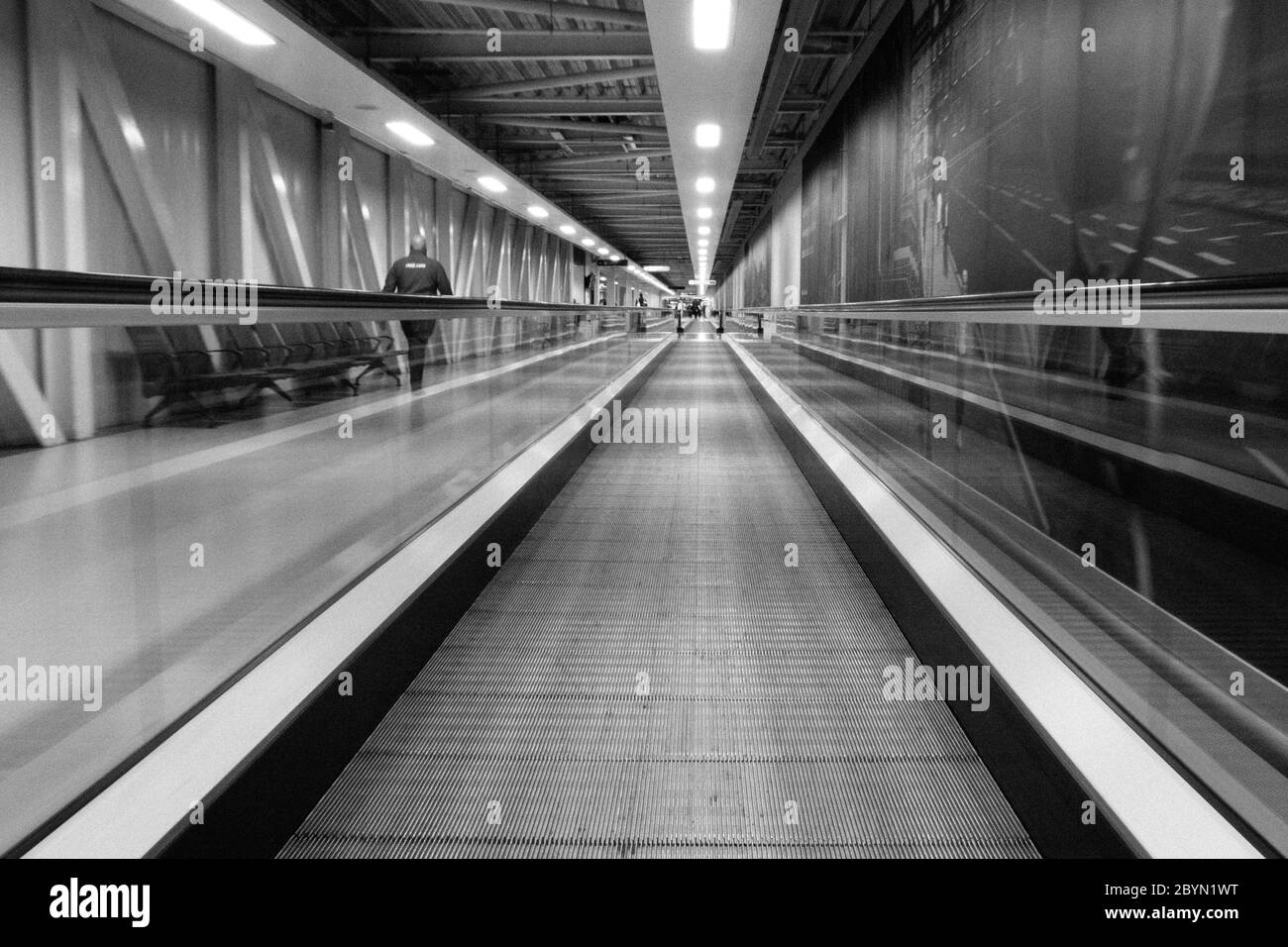 Capital city airport Black and White Stock Photos & Images - Alamy