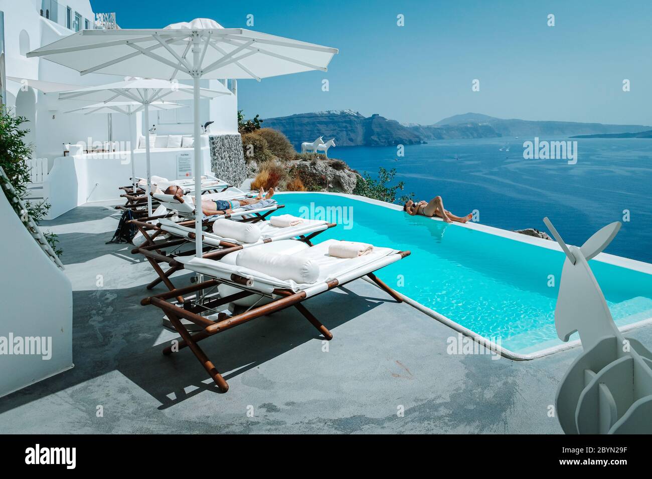 Oia Santorini Greece 15 September 2017, luxury hotels with infinity ...