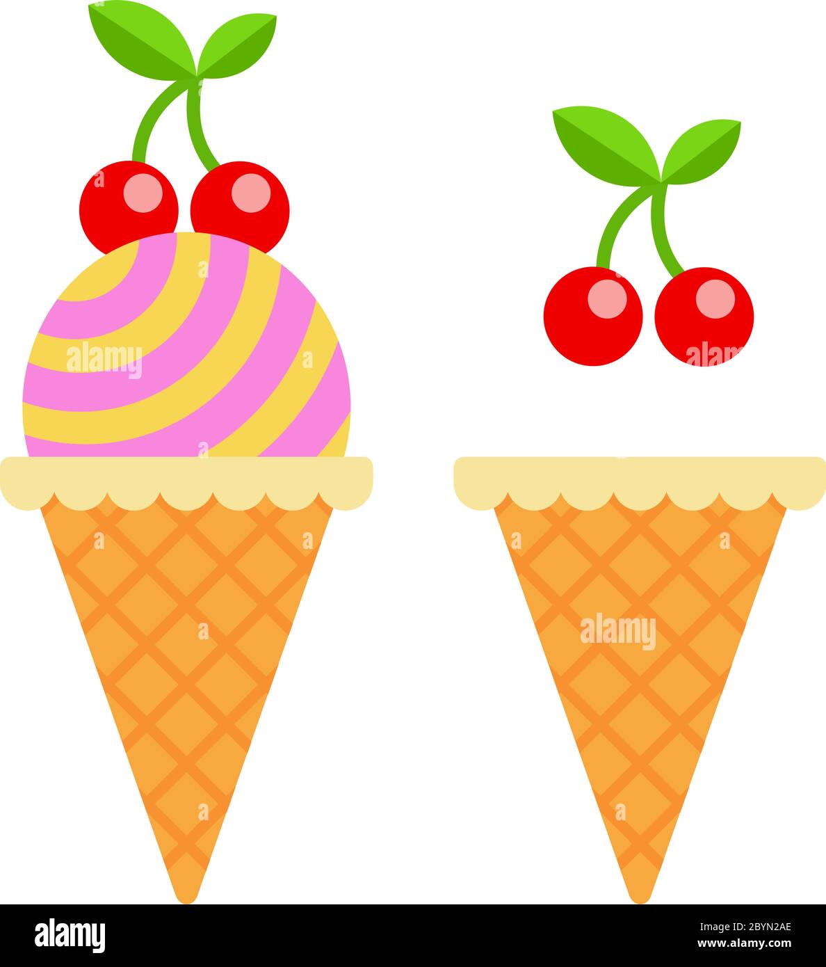 Empty Ice Cream Cone Clip Art