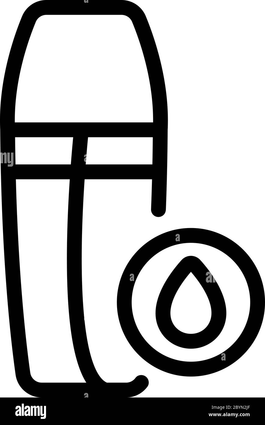 oil aromatic perfume icon vector outline illustration Stock Vector ...