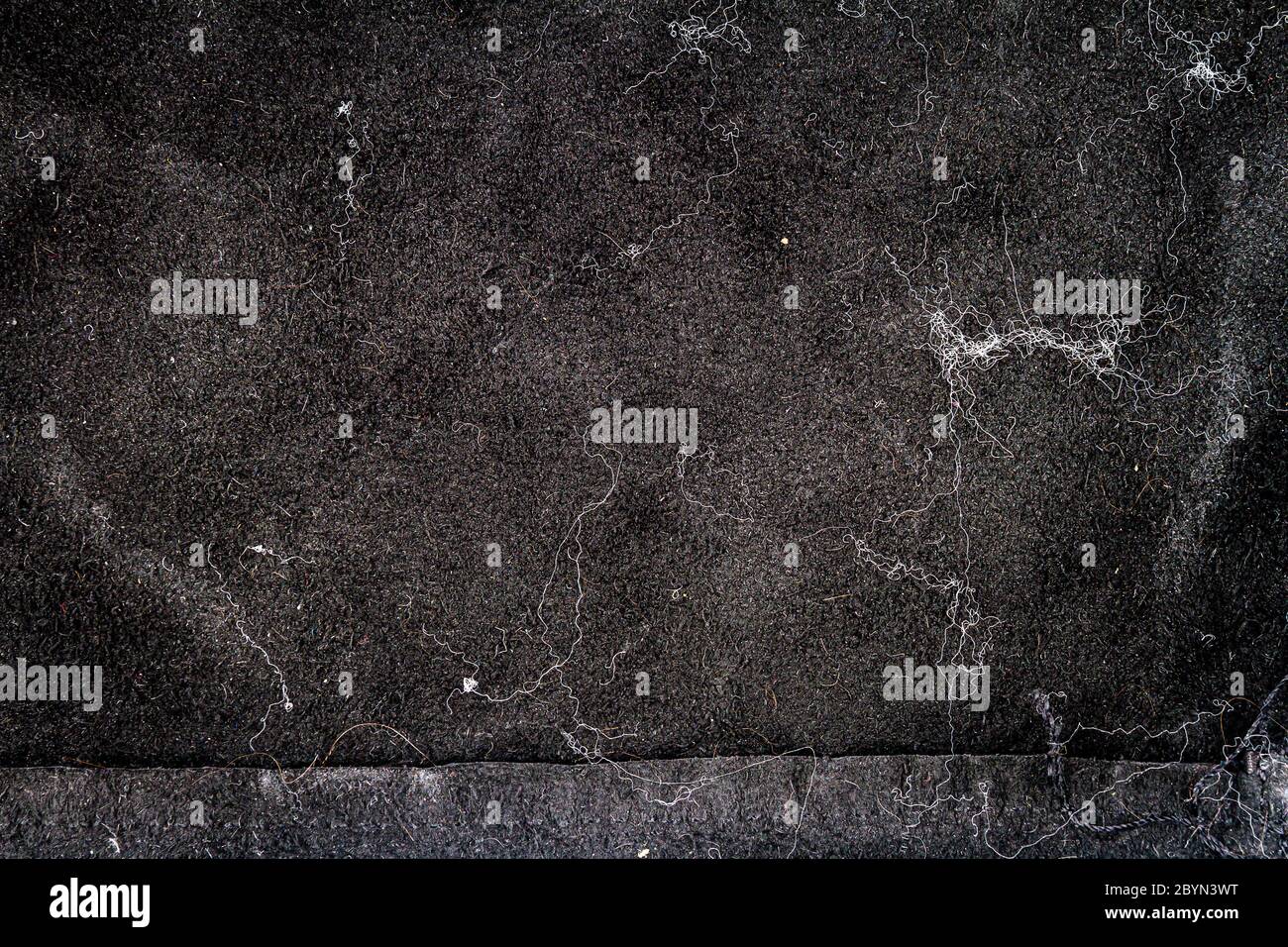 Crumpled black leather texture background. Abstract texture of messy ...