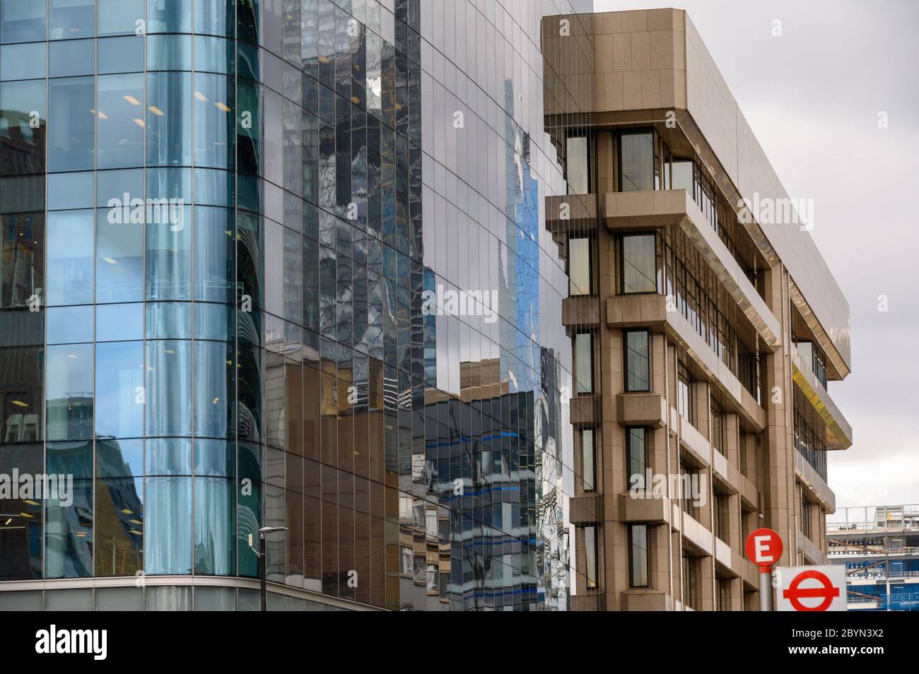 LONDON - SEPTEMBER 23, 2019: Aldgate Tower and The Whitechapel Building ...