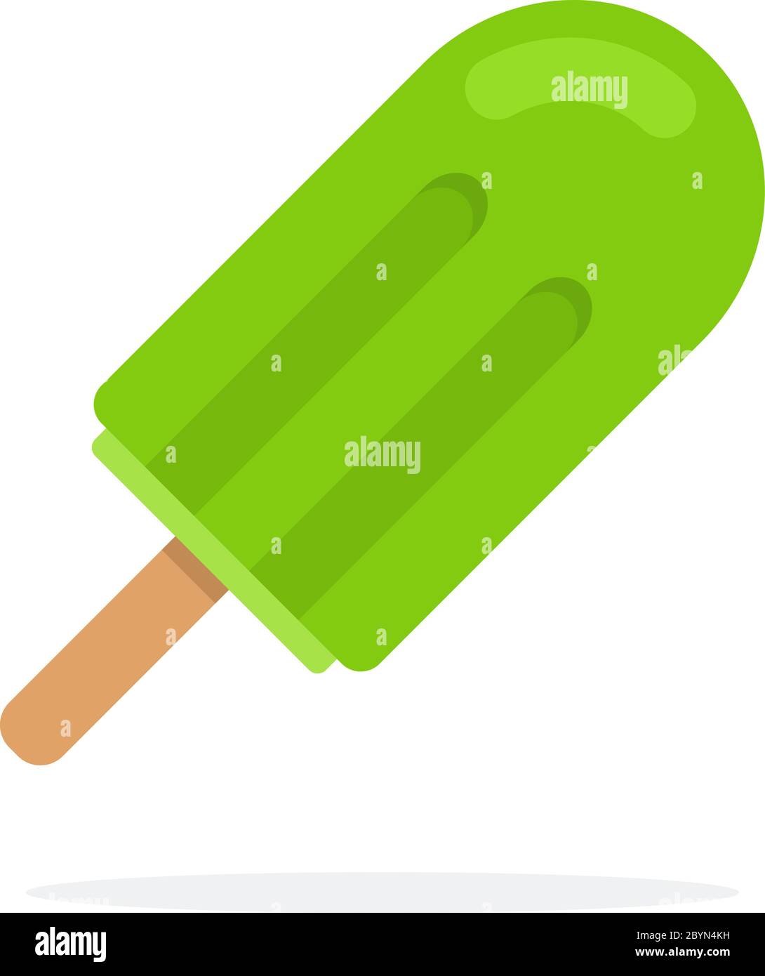 Wooden stick popsicle in Cut Out Stock Images & Pictures - Alamy