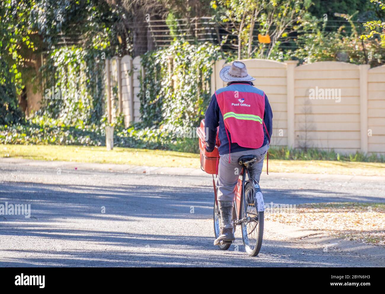 Alberton, South Africa - unidentified postman from the South African ...