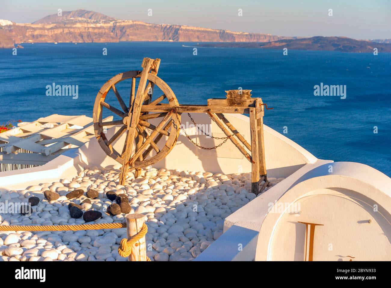 Santorini Spinning Wheel High Resolution Stock Photography and Images ...