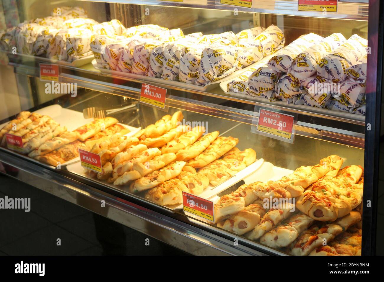 fast food of shop in malaysia Stock Photo - Alamy