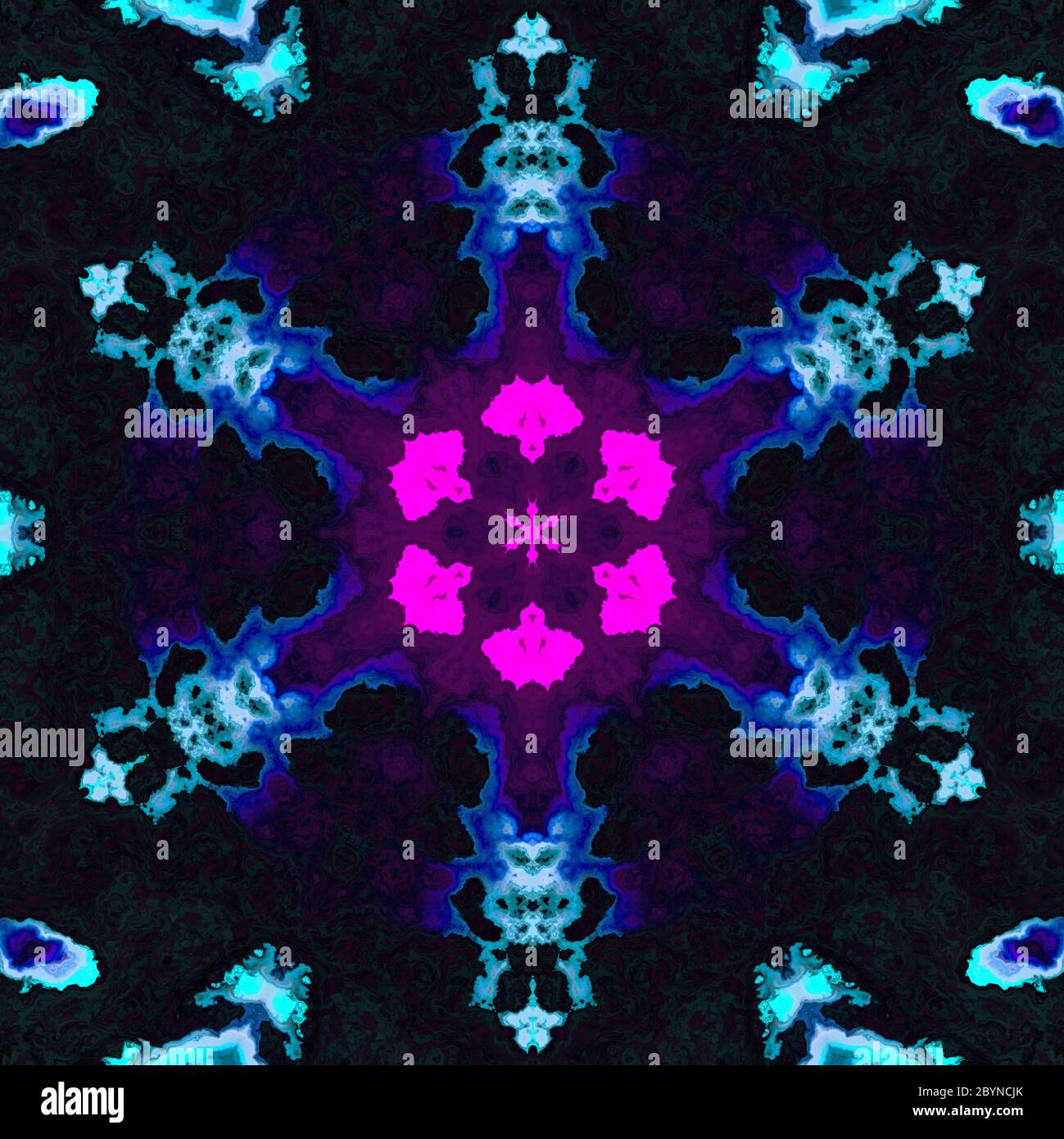 Geometric design, mosaic of a kaleidoscope, abstract mosaic geometric ...