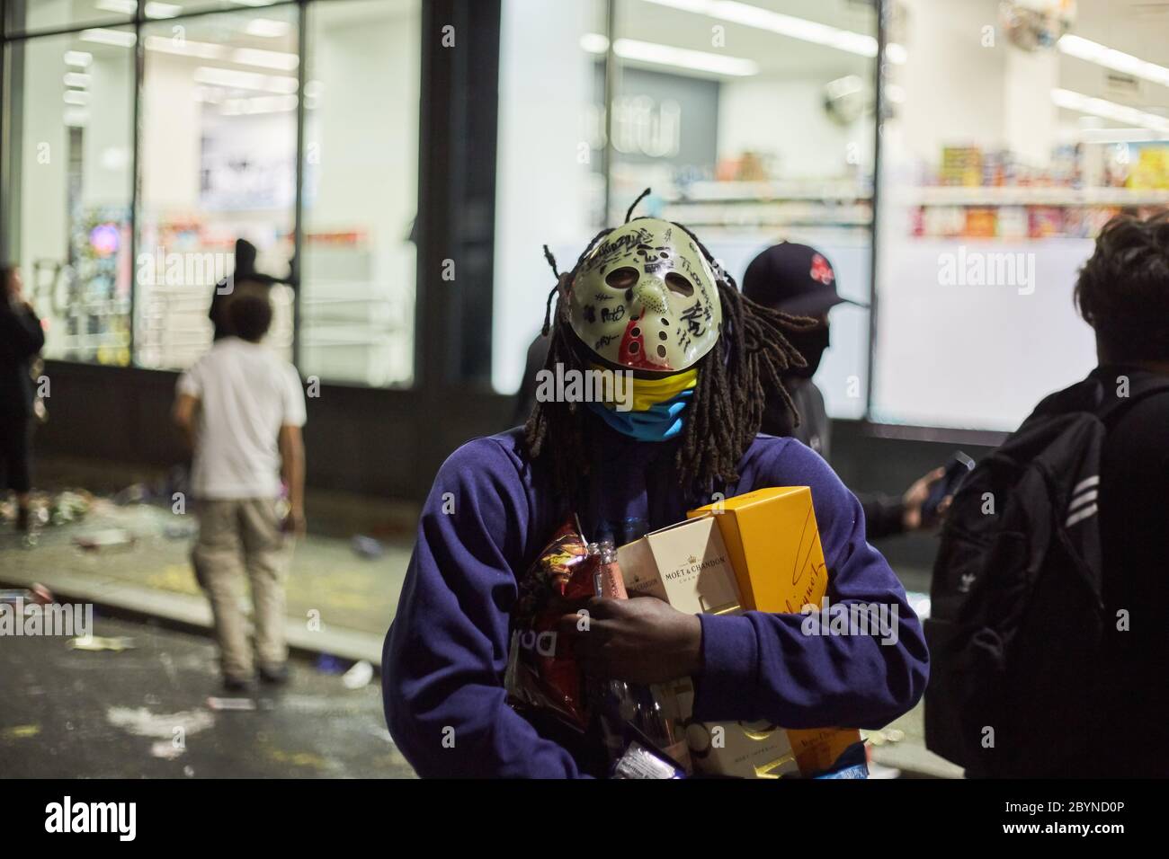 Boston Protest Riot 2020 Stock Photo - Alamy