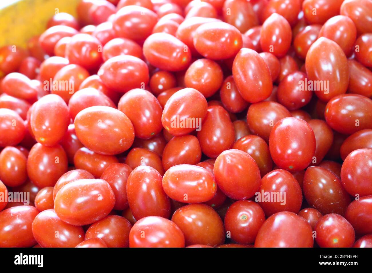 cherry tomatoes in market, malaysia Stock Photo - Alamy