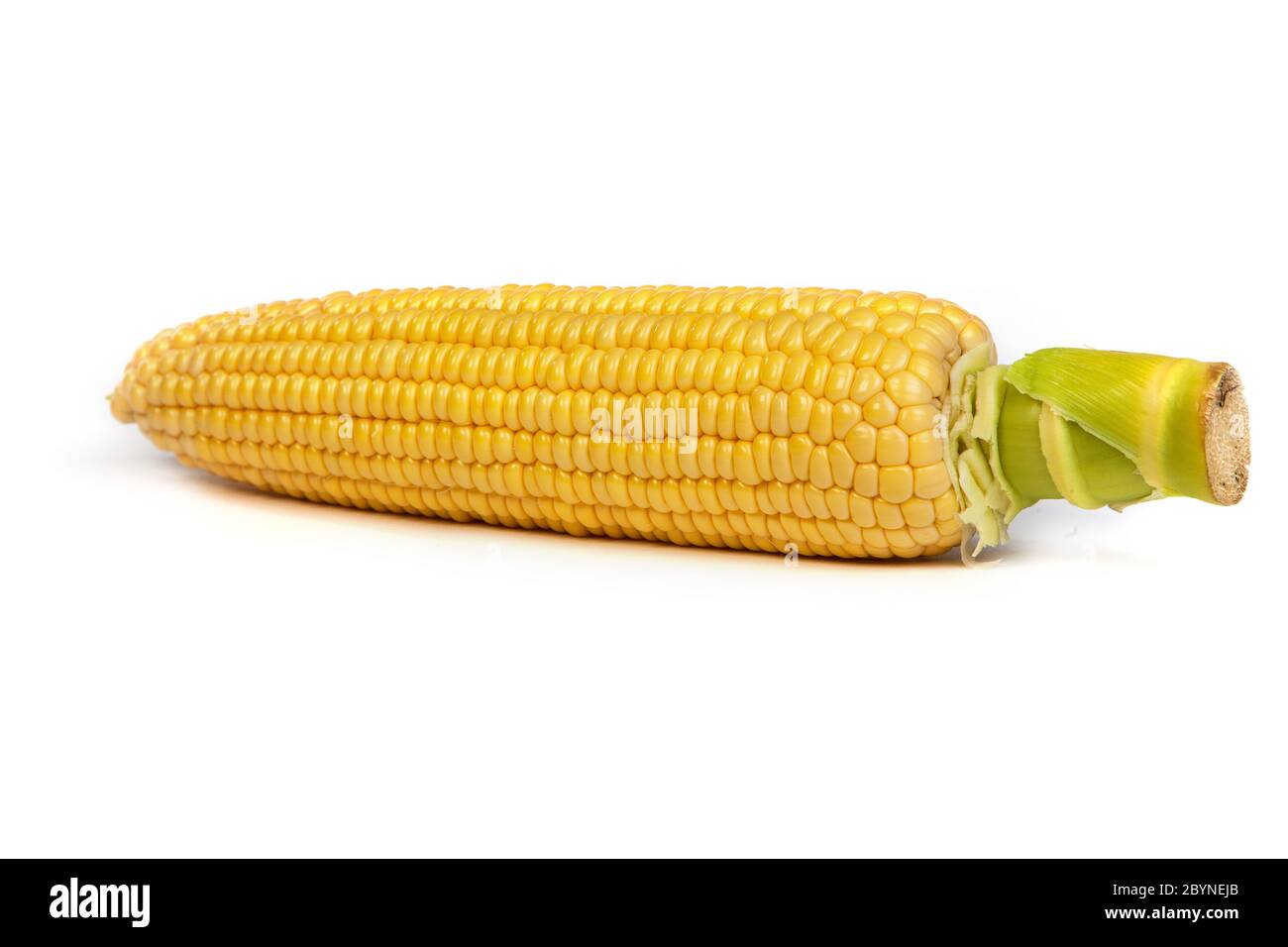 Fresh uncooked corn on the cob Stock Photo - Alamy