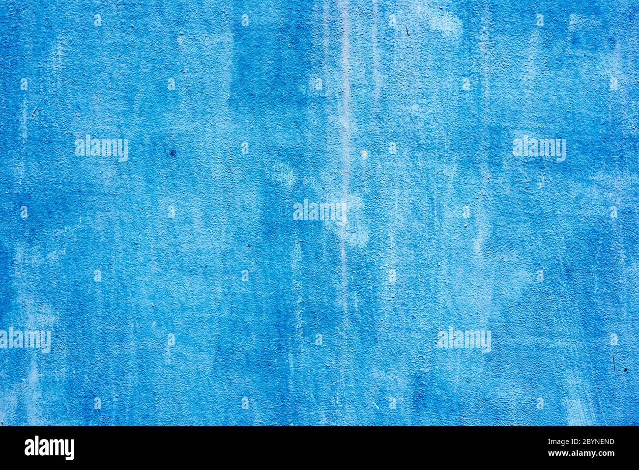 Scratched Blue Metal Texture