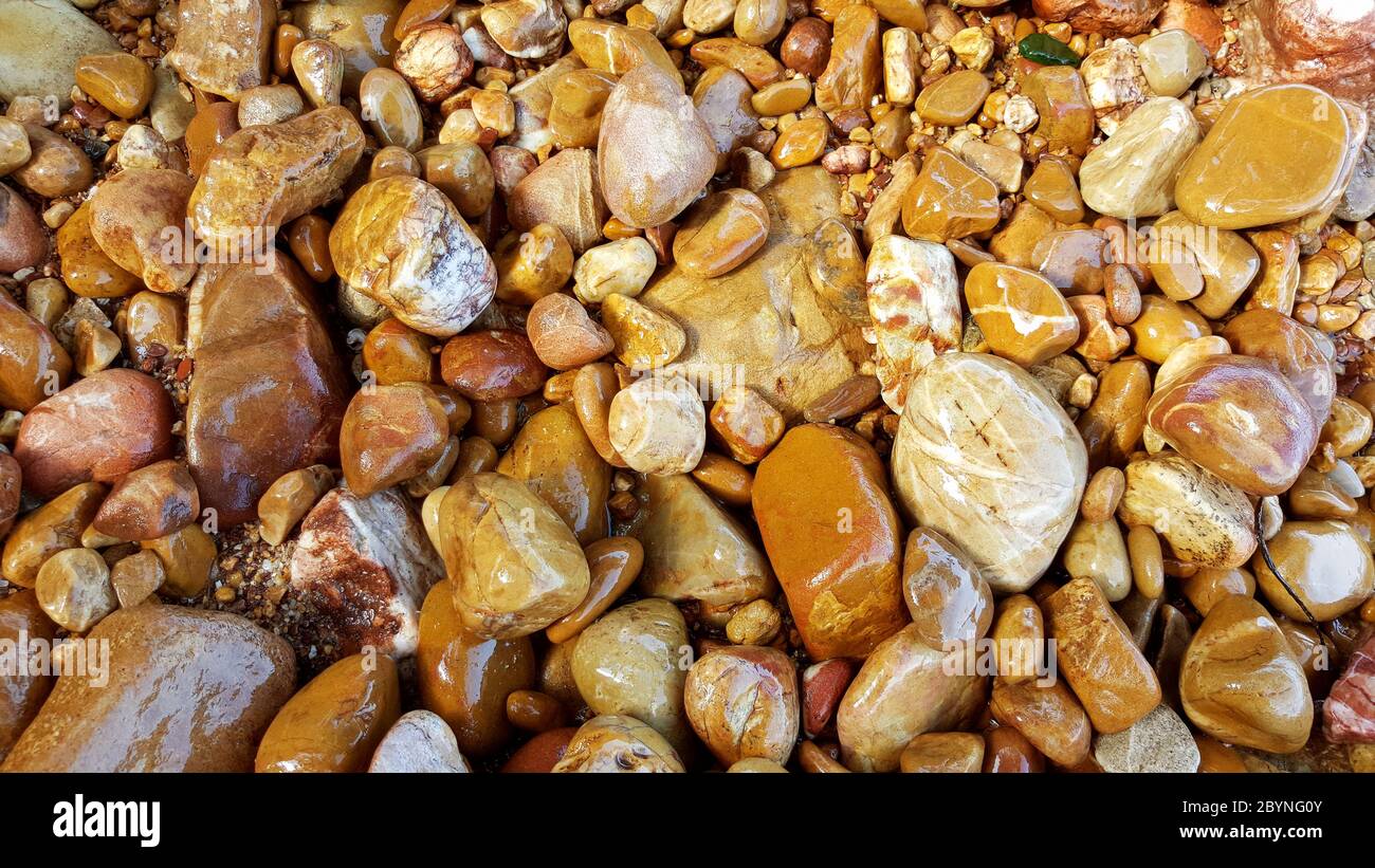 natural stone sea pebbles rocks Stock Photo - Alamy