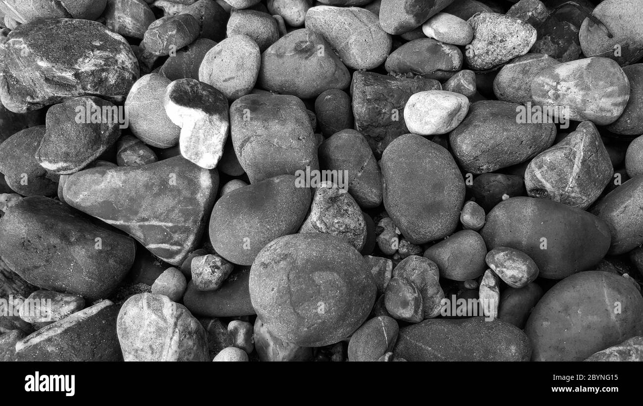 natural stone sea pebbles rocks Stock Photo - Alamy