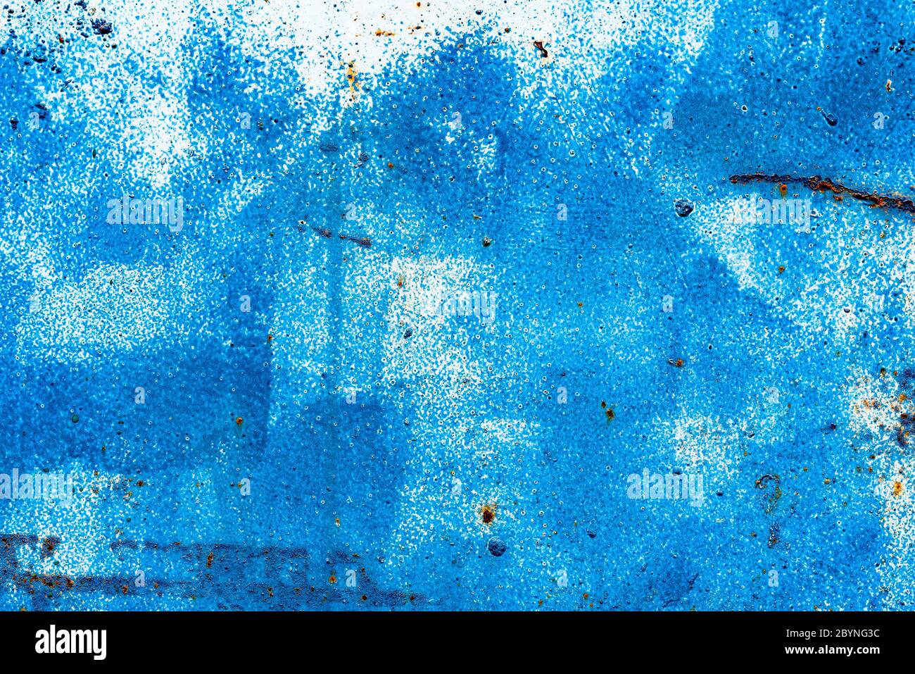 Grunge blue iron texture background, metal background with scratches ...