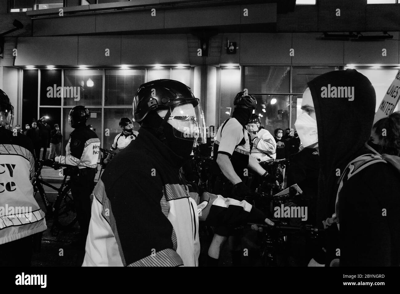 Boston Protest Riot 2020 Stock Photo - Alamy
