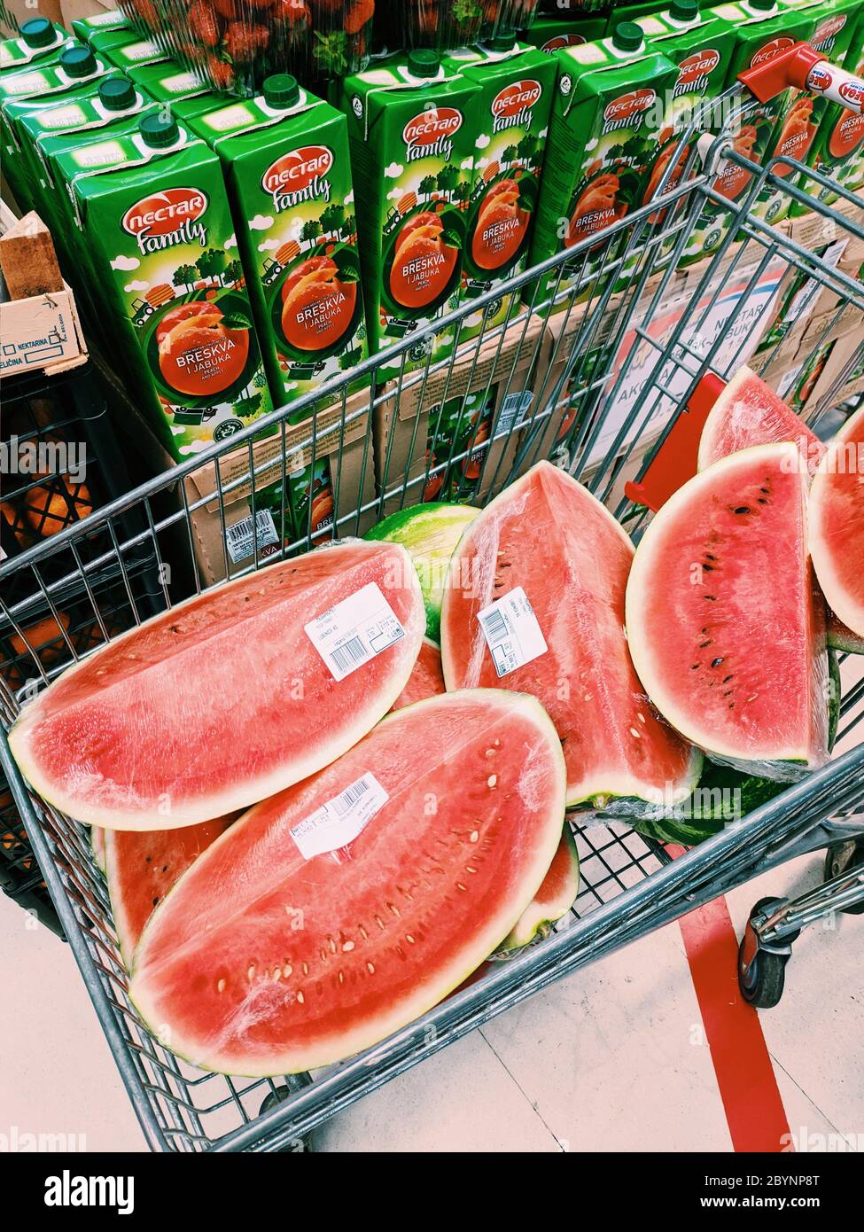 Watermelon price hi-res stock photography and images - Alamy