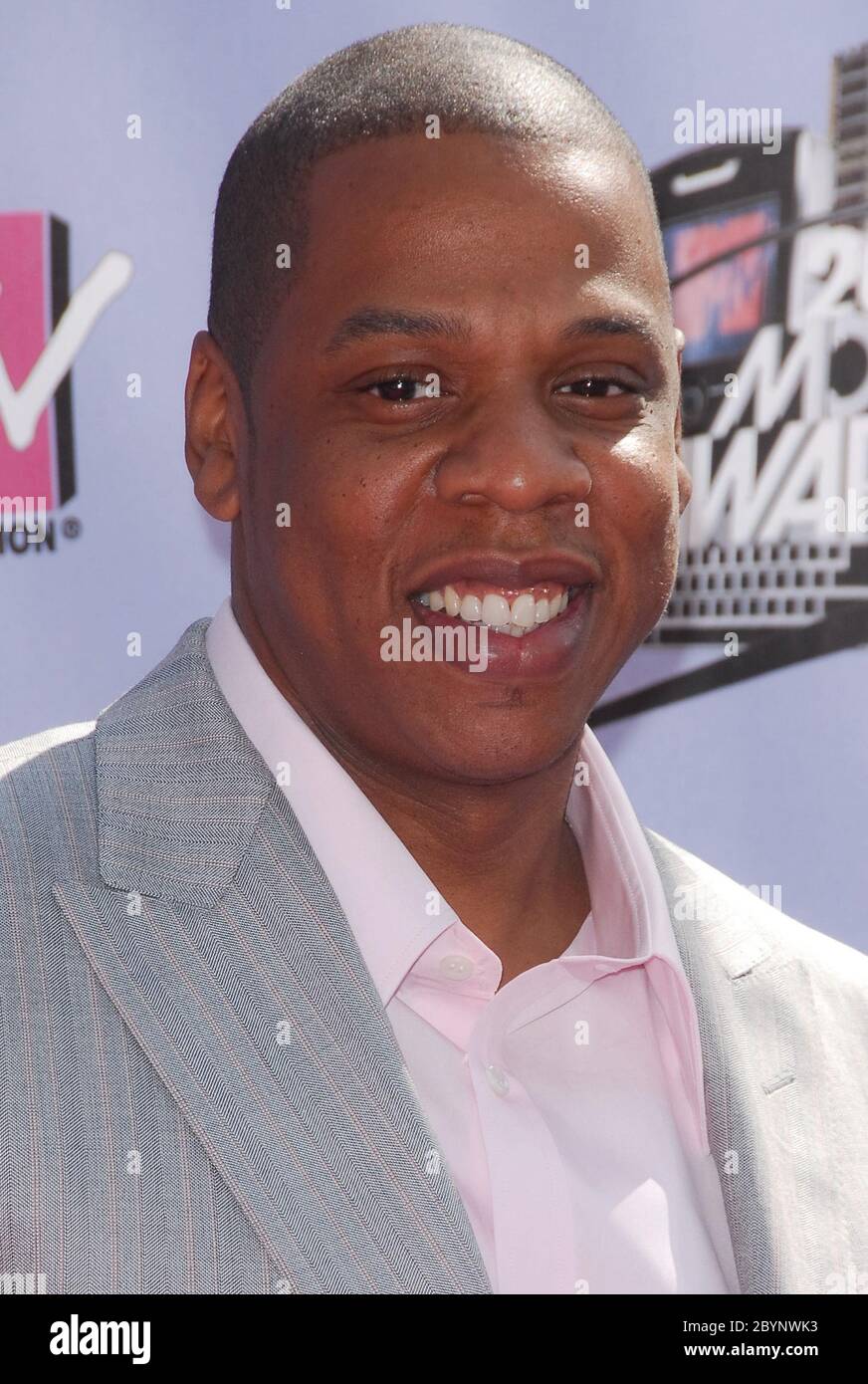 Jay-Z at the 2007 MTV Movie Awards - Arrivals held at the Gibson ...