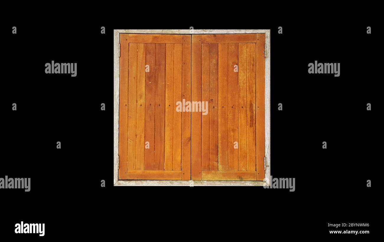 old wood windows house use design architecture vintage Stock Photo - Alamy