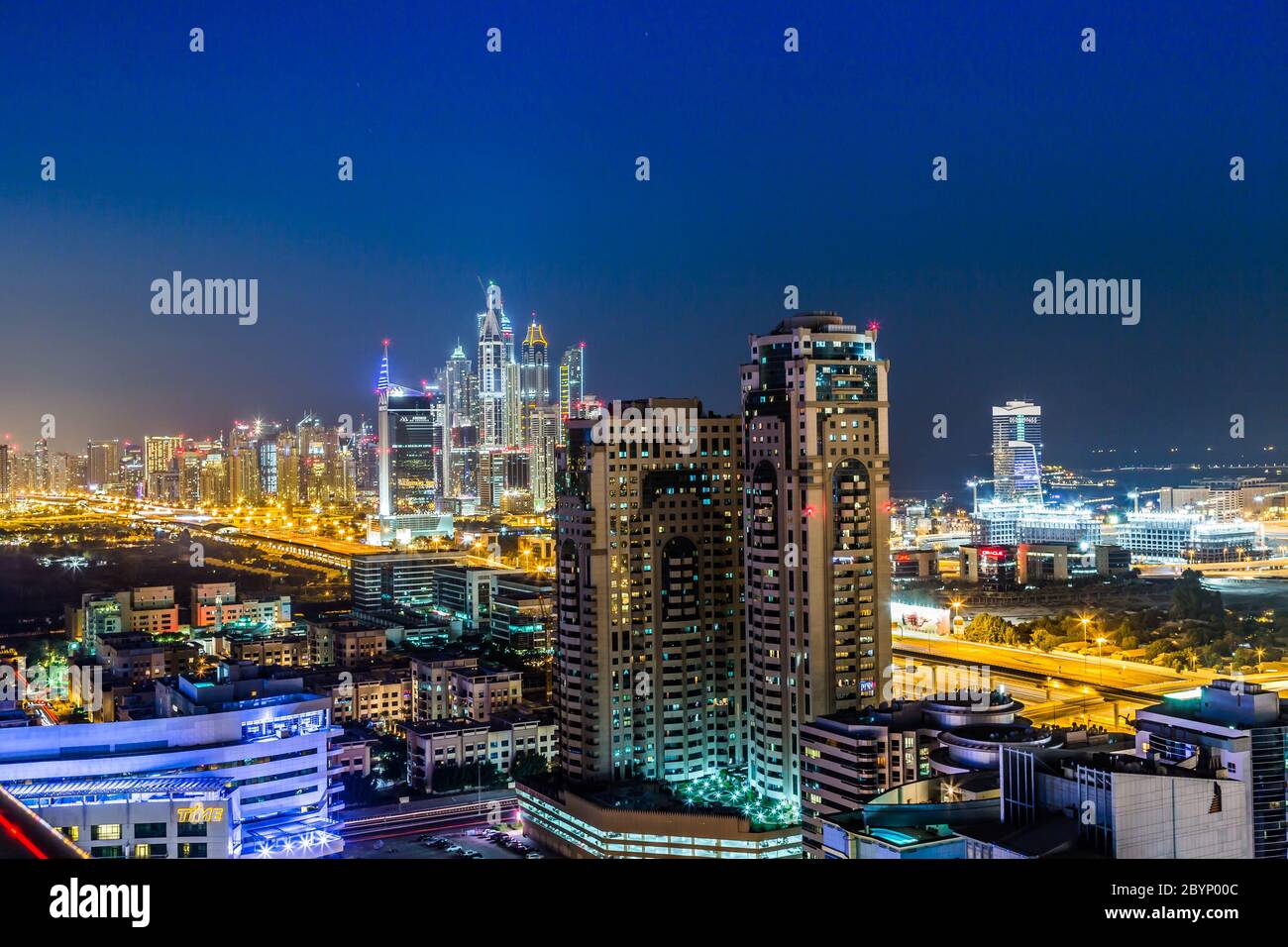 Dubai downtown. East, United Arab Emirates architecture Stock Photo - Alamy