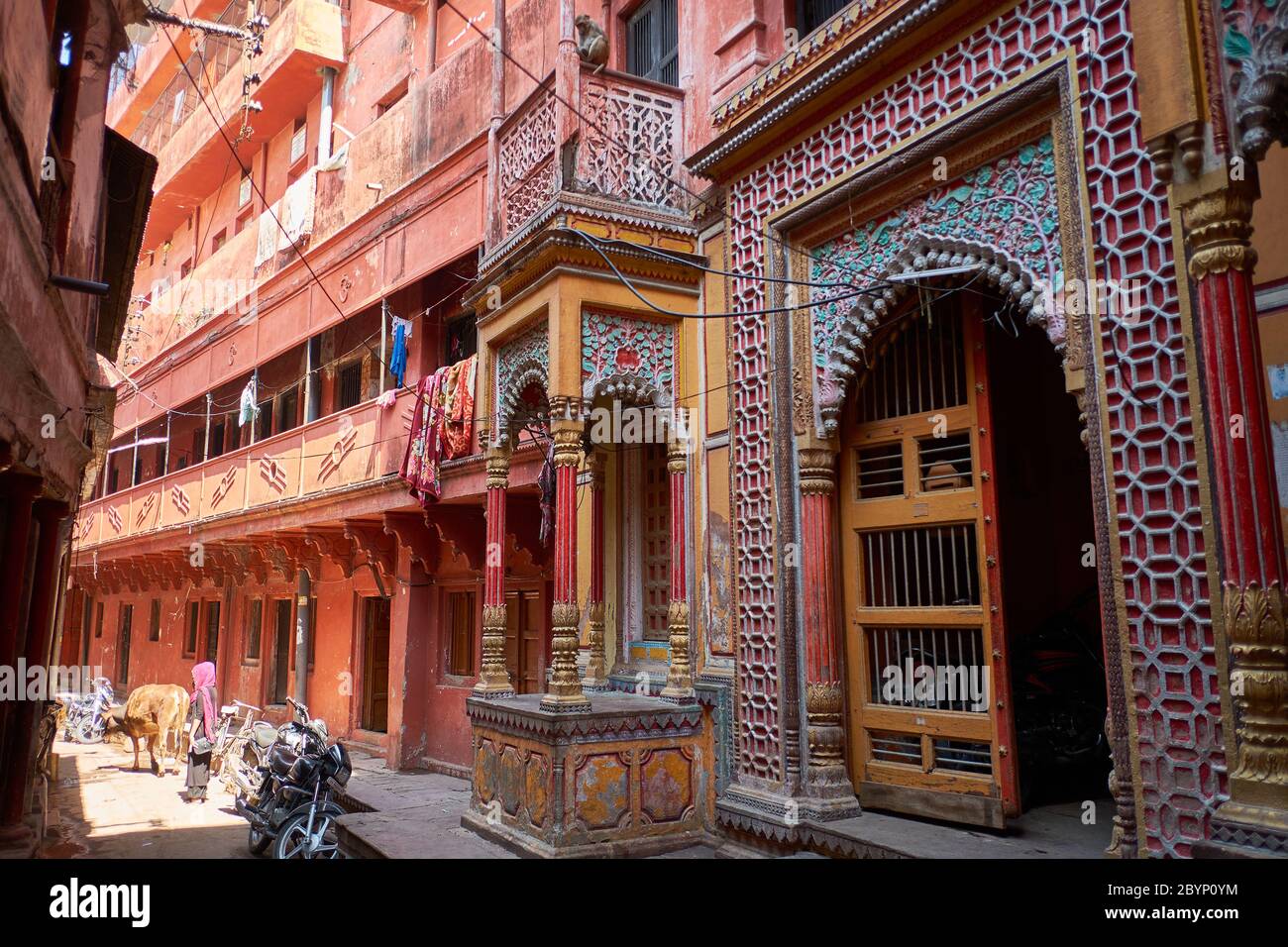 Near an old traditional Indian wrestling academy next to the Bada ...