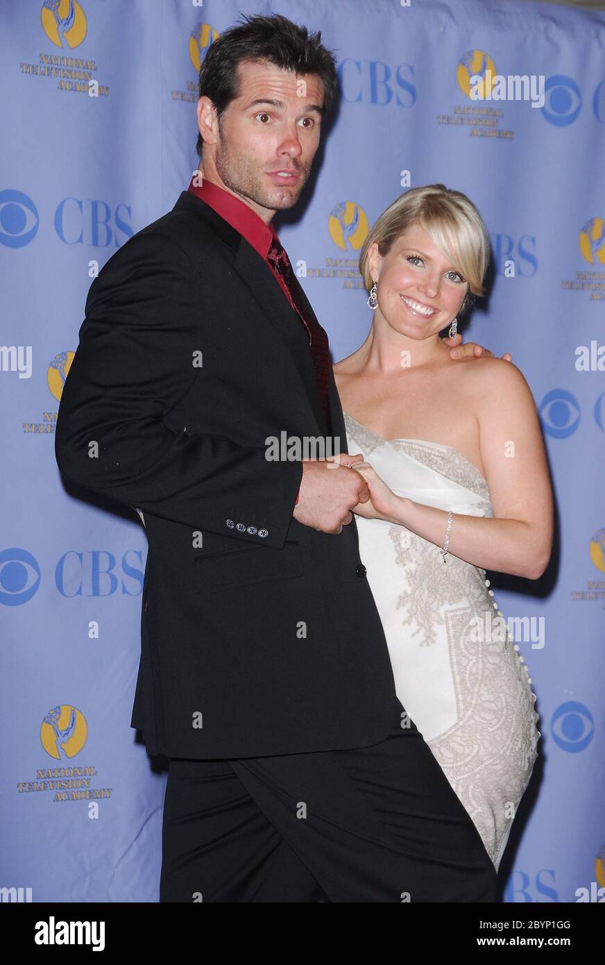 Austin Peck and Terri Colombino at the 34th Annual Daytime Emmy Awards ...