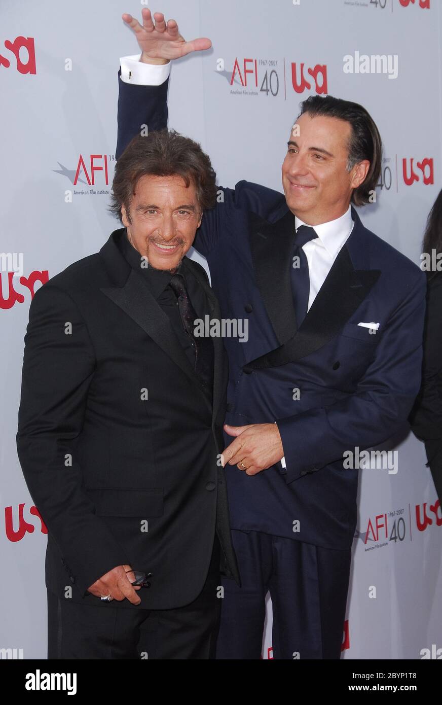 Al Pacino and Andy Garcia at the 35th Annual AFI Life Achievement Award ...