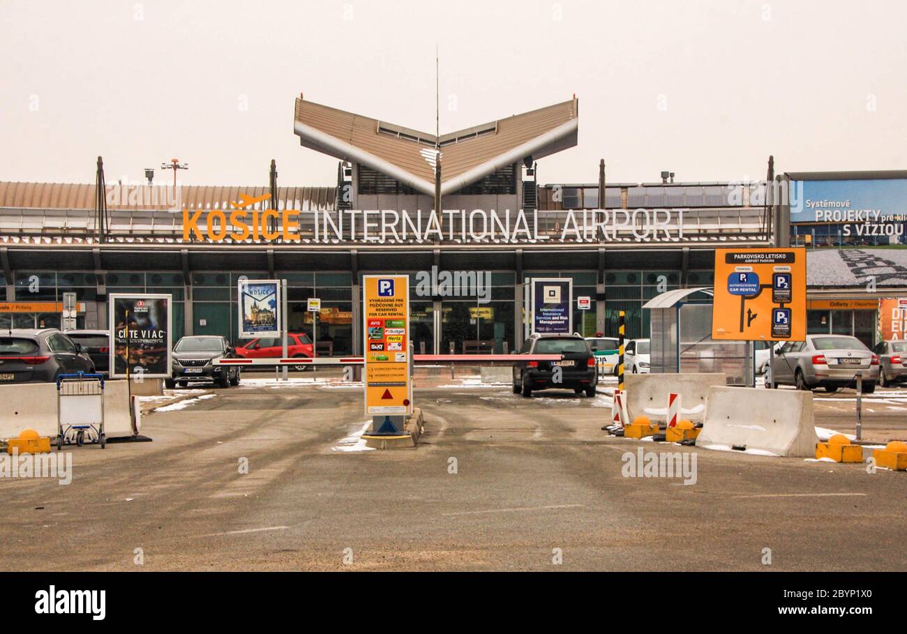 Kosice International Airport, Front Entrance to the Main Terminal ...