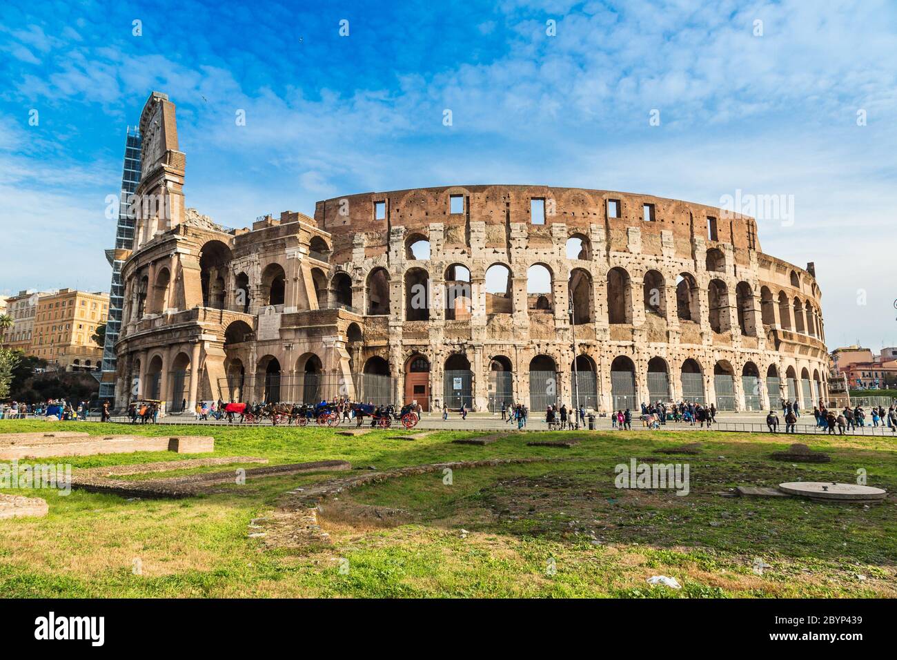 The Iconic, the legendary Coliseum of Rome, Italy Stock Photo - Alamy