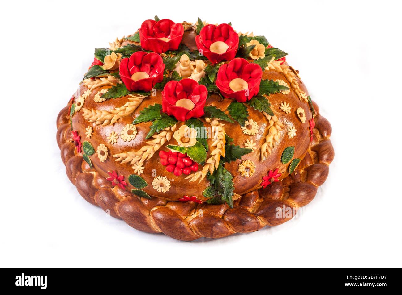 Ukrainian wedding bread Cut Out Stock Images & Pictures - Alamy