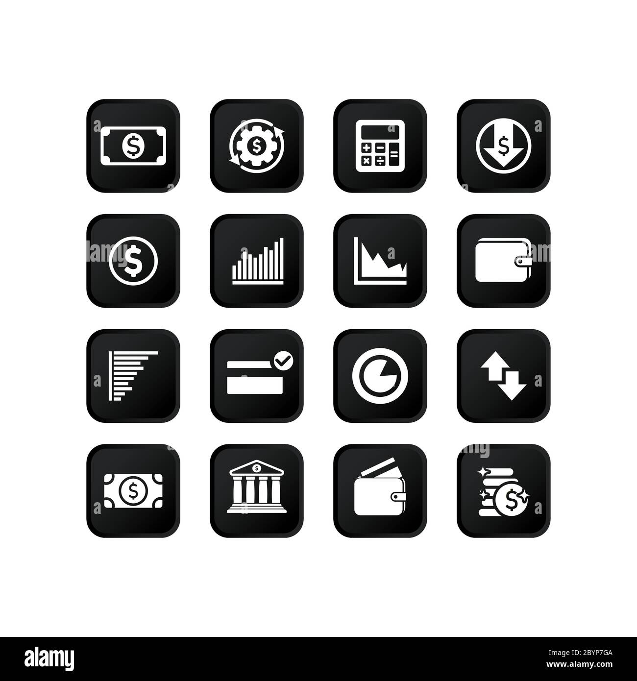 Investment icons Stock Vector Images - Alamy