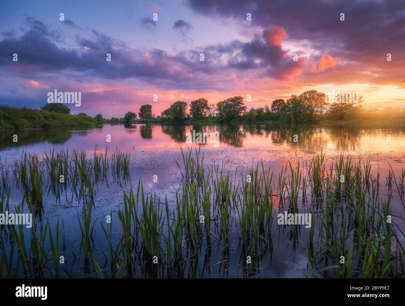 Spring summer river hi-res stock photography and images - Alamy